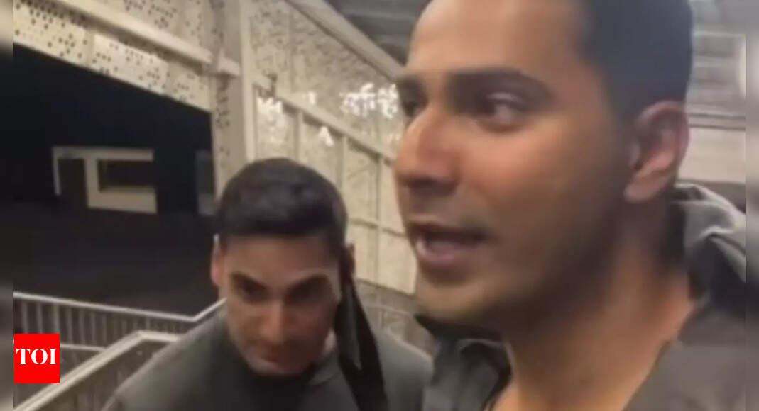 Ahan Shetty, Varun Dhawan get ‘Lost’ in Pune during 'Border 2' shoot ...