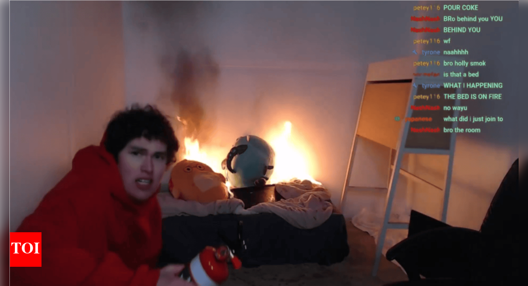 Who is Norme? Kick streamer goes viral after setting his room on fire ...