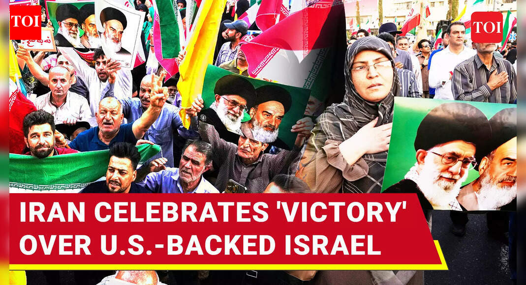 'Fight Till Last Breath': Celebrations In Tehran, Baghdad After Iran ...