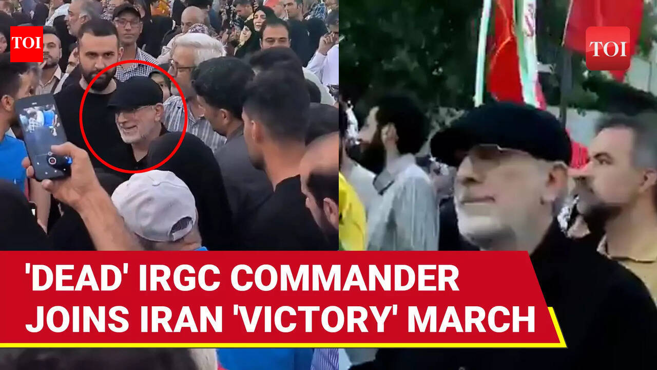 'DEAD' IRGC Quds Force Commander Esmail Qaani Appears At Tehran ...