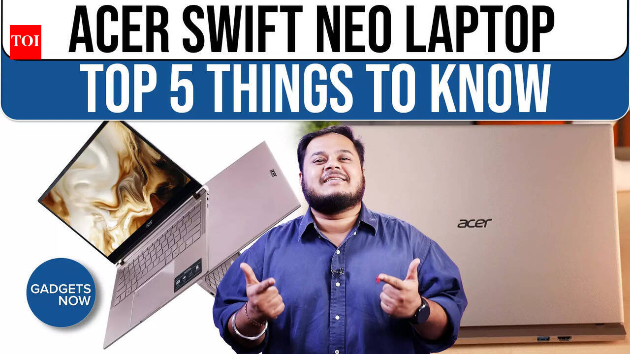 Acer Swift Neo AI Laptop: Features That Make It Future-Ready!