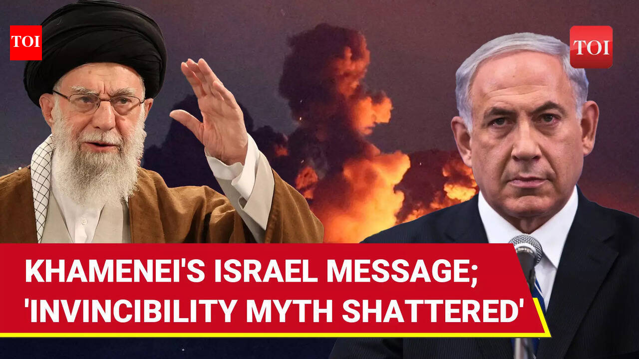 'Evil Enemy Punished': Khamenei's First Video Message On 'VICTORY ...
