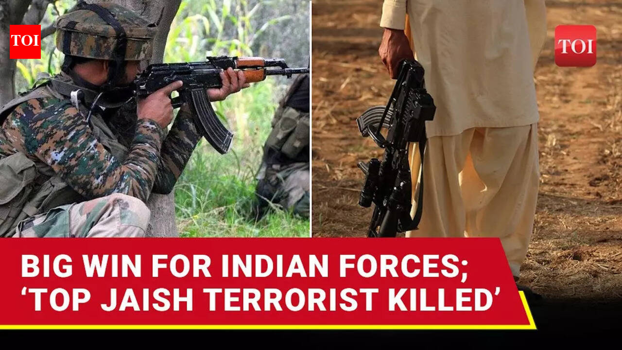 BIG! Jaish Terrorist On Indian Forces Radar For A Year Killed; Fierce ...