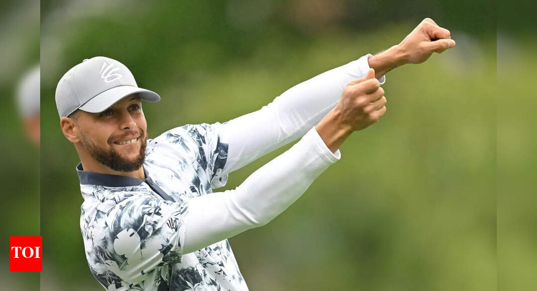 Stephen Curry celebrates Morgan Riley’s Underrated Golf Tour victory ...