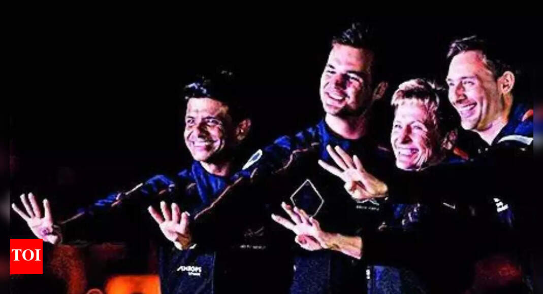 'Welcome, Earthlings': Axiom-4 crew checks in from Grace; Shubhanshu ...