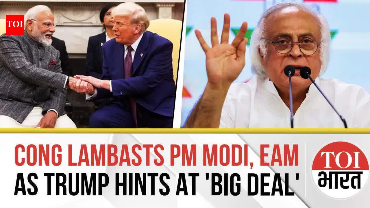 'Led To End Of Op Sindoor': Cong Jabs Centre As Trump Teases Trade Deal ...