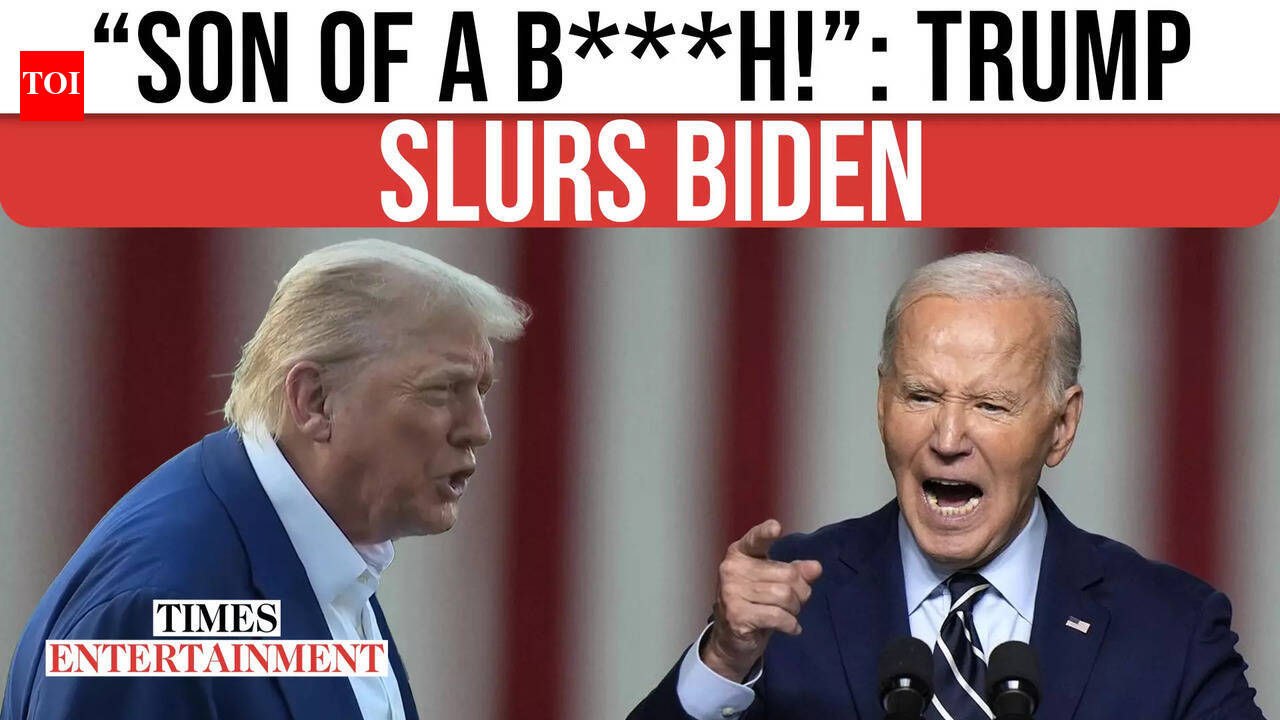 Uncensored Trump Clip Goes Viral: Biden Called ‘Son of a B***h’ on ...