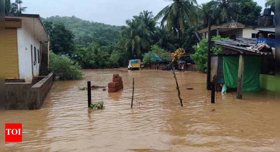 Heavy rain disrupts normal life in Uttara Kannada | Hubballi News - Times of India