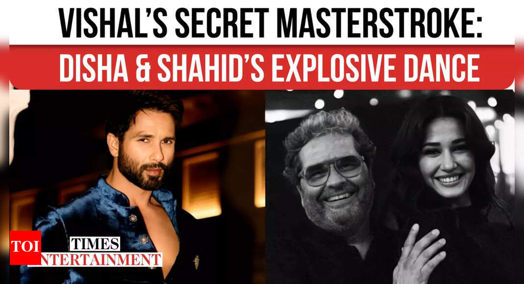 Shahid Kapoor and Disha Patani to set the stage on fire with two energetic dance numbers in ...