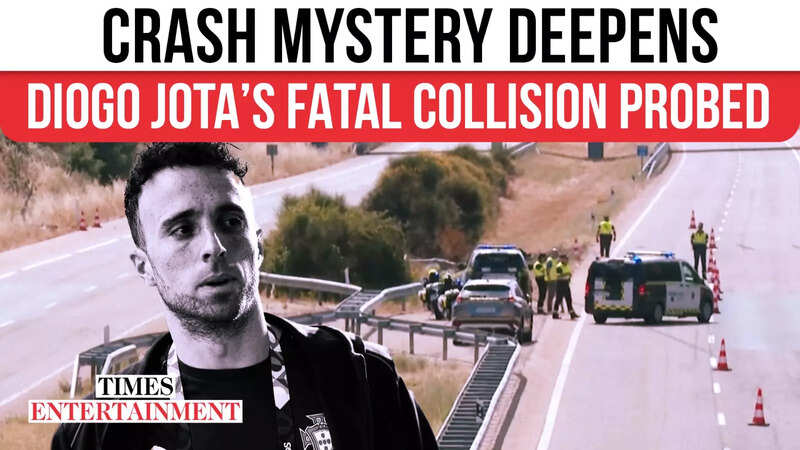 Jota Crash Cause: Moment Liverpool Star's Car Spun Across Road; Civil ...