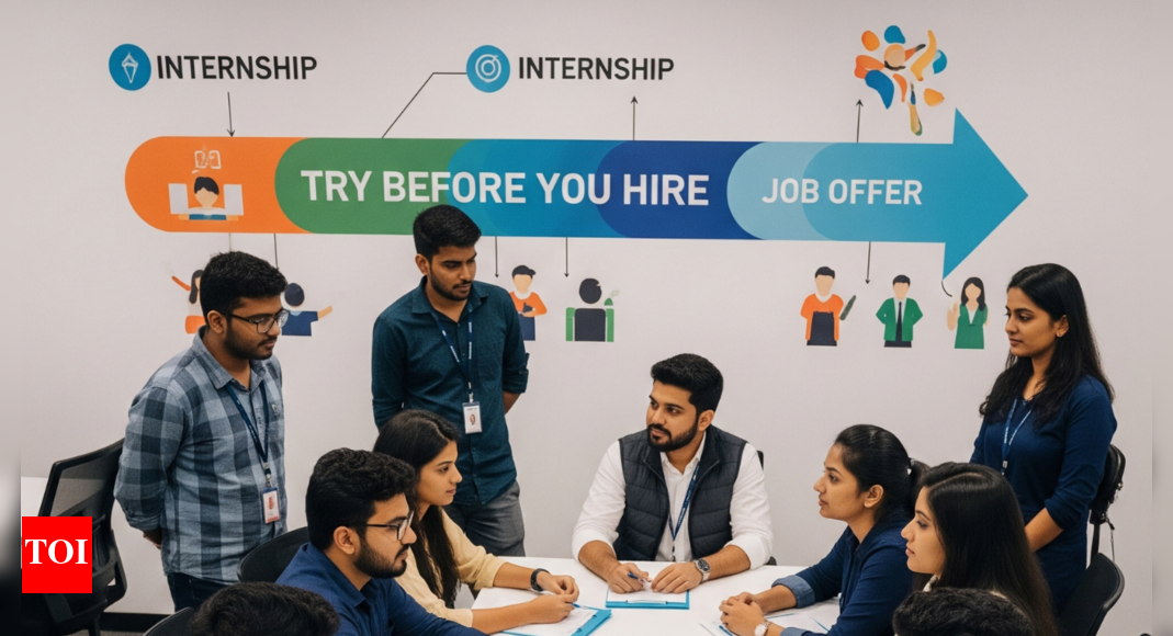 ‘Try before you hire’ trend grows as 50% internships turn into job offers; rigorous selection ...