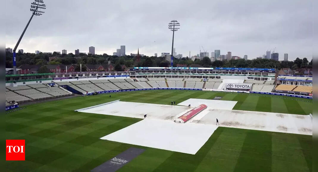 IND vs ENG 2nd Test: Heavy rain delays start of Day 5 at Edgbaston ...