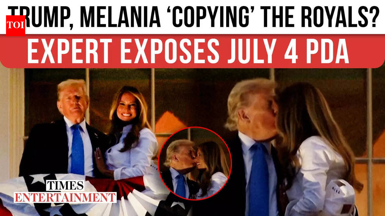 Too Much 'Love'? Body Language Experts Decode Trump & Melania’s ...