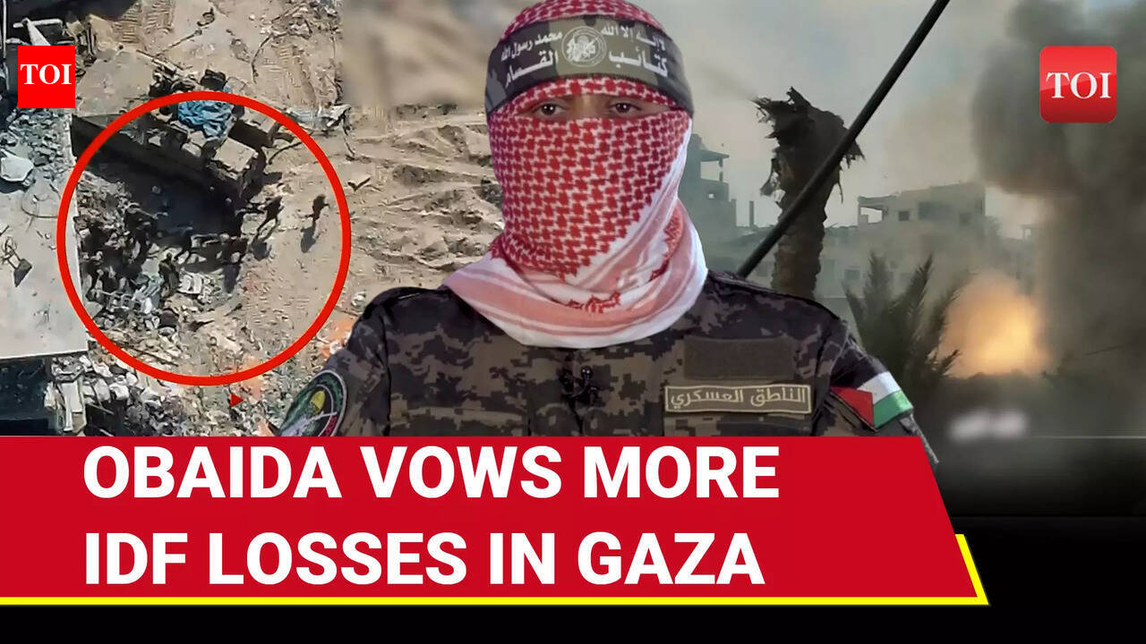 Abu Obaida Warns Israel After Hamas Ambush Bleeds 19 IDF Troops In Gaza ...