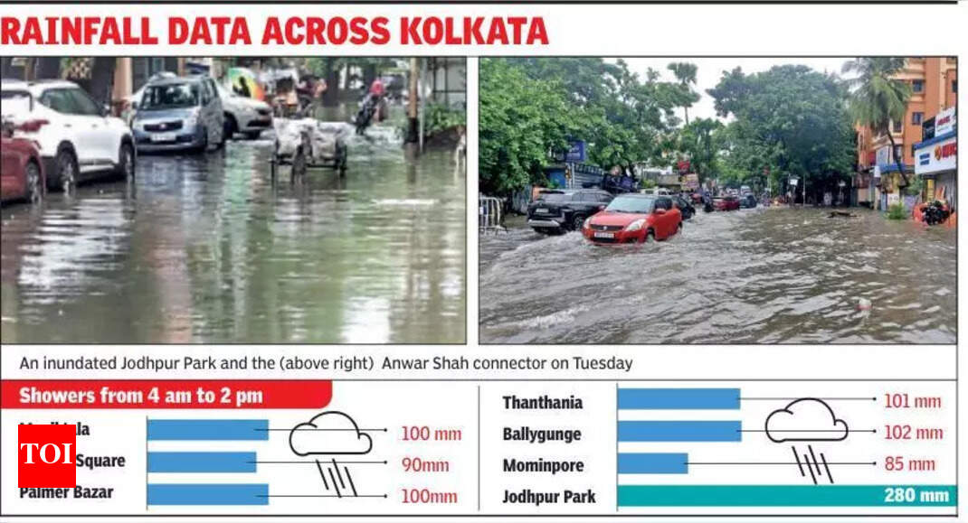 Jodhpur Park emerges as wettest zone, experts try to figure out why ...