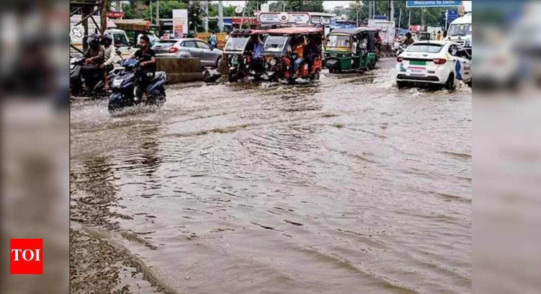 Border flooded, but not for rain: No drain at Kapashera, GMDA’s plan ...