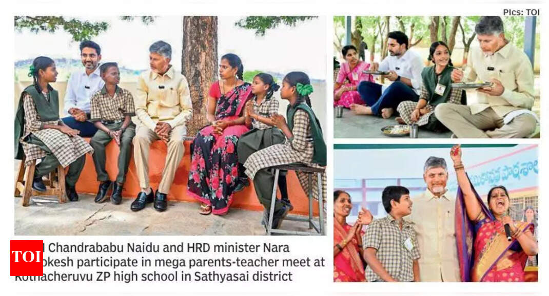 Mega PTM enters Guinness book as over 2.2 cr take part | Vijayawada ...