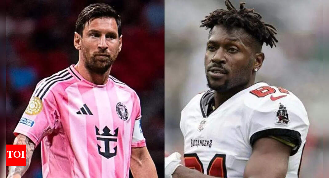 Ex-NFL star Antonio Brown stirs controversy with bold comment on Lionel Messi’s old outfit | NFL ...