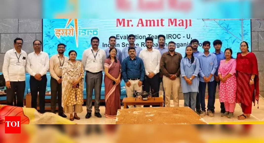 YCCE’s Team Titans advance to final round of ISRO Robotics Challenge ...