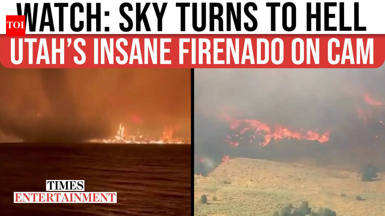 VIRAL: Deer Creek Fire Unleashes HELL In Utah, Terrifying Firenado ...
