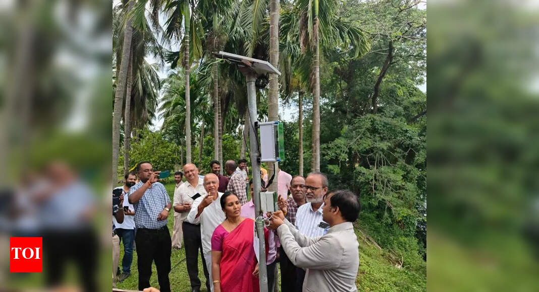 Weather stations installed in Pollachi to study climate impact on ...