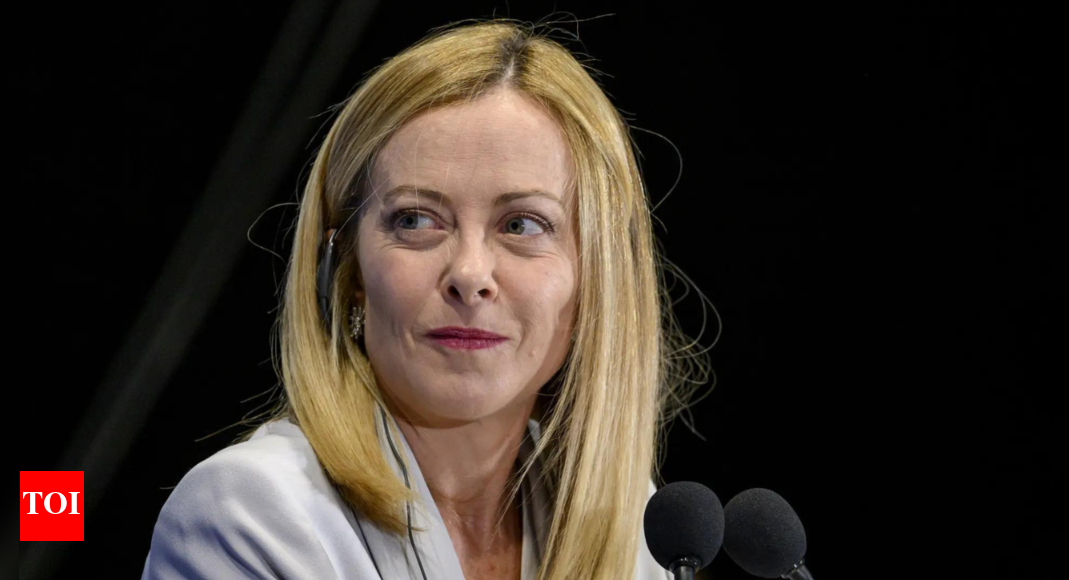 In Meloni's Italy, left-wing parties struggle - Times of India