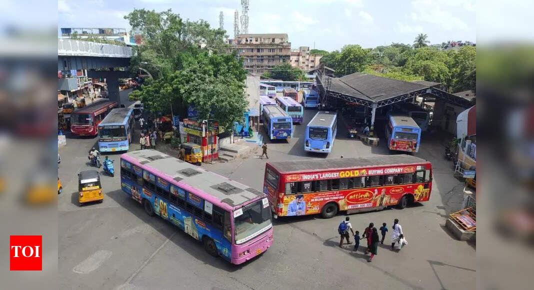T Nagar bus terminus to turn swanky money-spinner | Chennai News ...