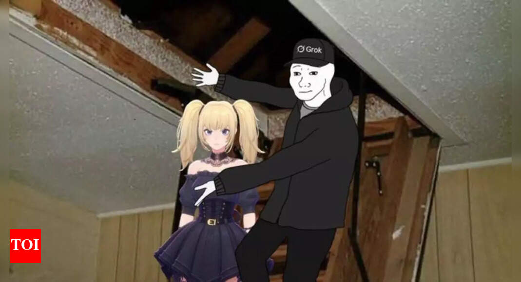 Netizens hilariously react to the arrival of Grok's new companion Ani ...