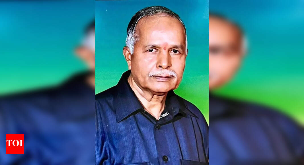 MLA Sunil Kumar’s father passes away | Mangaluru News - Times of India