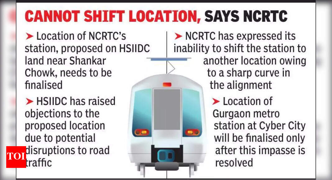 Land row stalls metro project, panel to break deadlock over Gurgaon ...