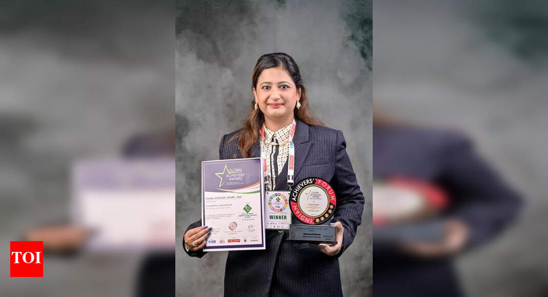 Nagpur to UN: City girl Sudarshana honoured with Global Achievers ...