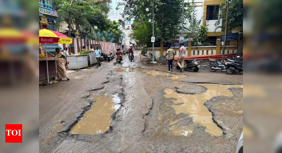 Choolaimedu roads remain unsafe after Metrowater work | Chennai News ...