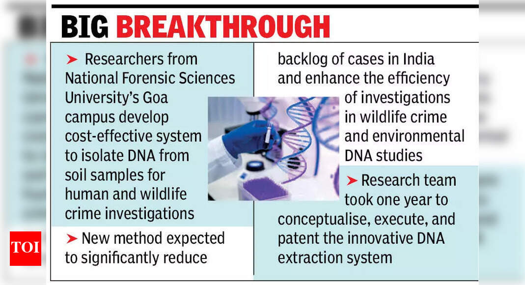 Goa researchers develop low-cost method to isolate DNA from soil | Goa ...
