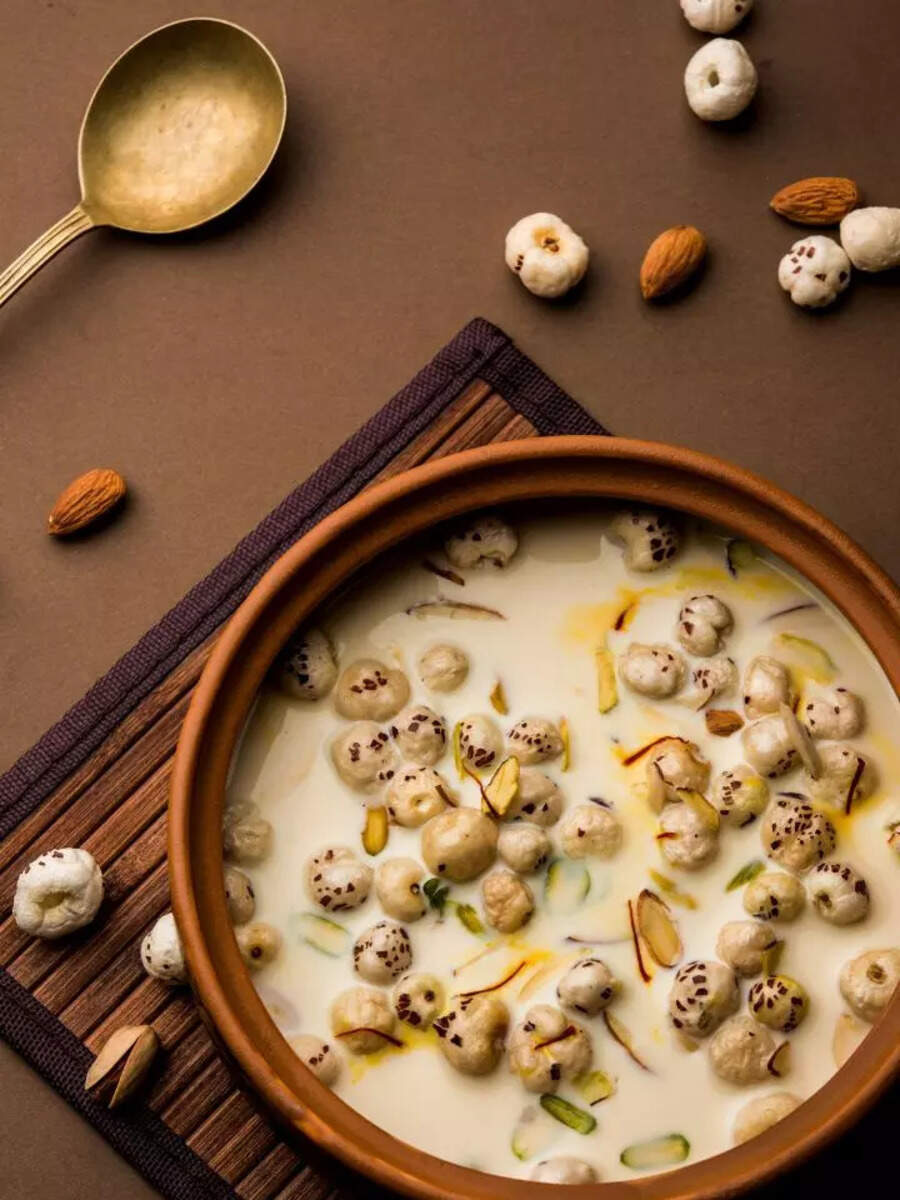 Kesar Makhana Kheer Recipe: How to make Kesar Makhana Kheer for Sawan ...