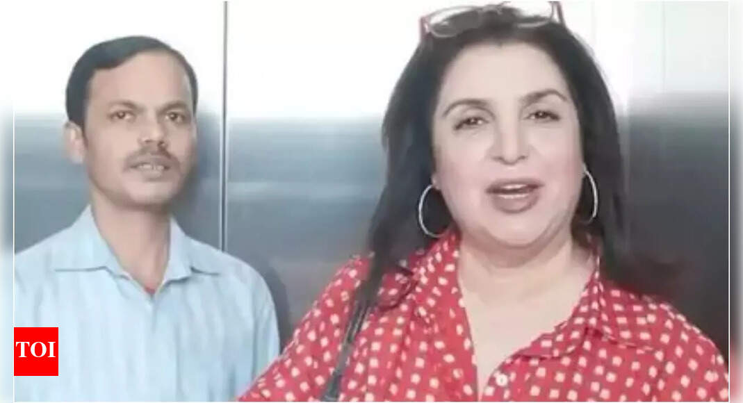 Farah Khan shifts cook Dilip’s kids to english-medium schools as one pursues culinary training ...