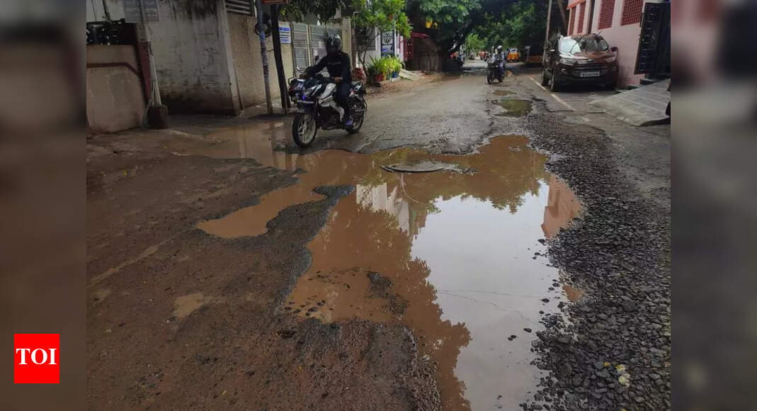 Over 900 city roads not laid since 2021 | Chennai News - Times of India