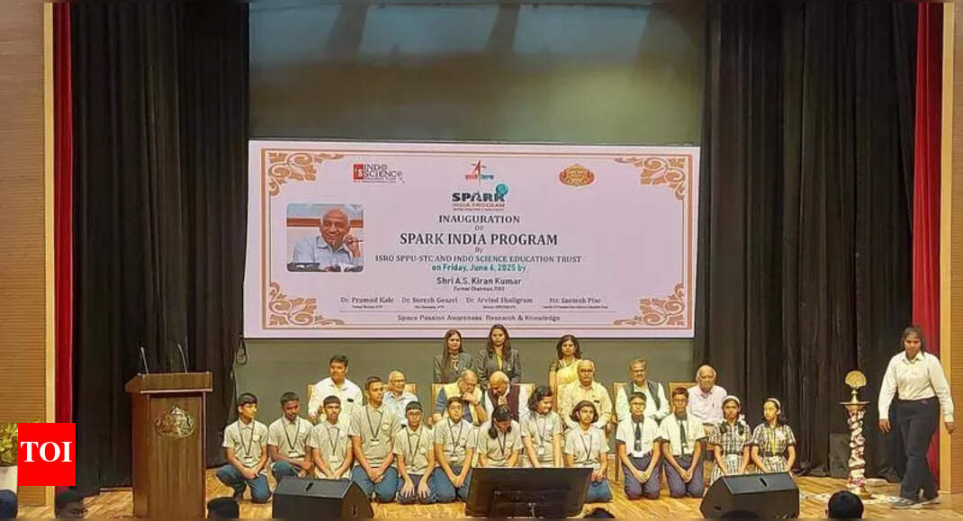 Students join Isro pioneers at Spark India event | Pune News - Times of India