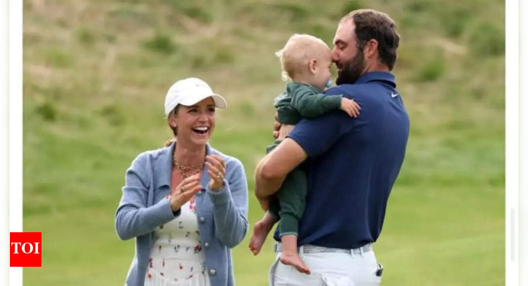 Watch: Scottie Scheffler’s son Bennett creates the sweetest moment at ...