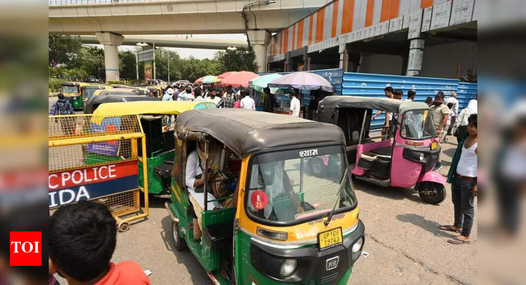 100 new auto stands to tackle chaos near metro stations in Noida ...