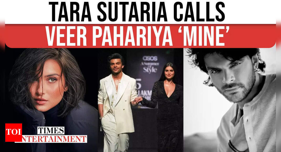 Tara Sutaria confirms relationship with Veer Pahariya, fans say, ‘Happy ...