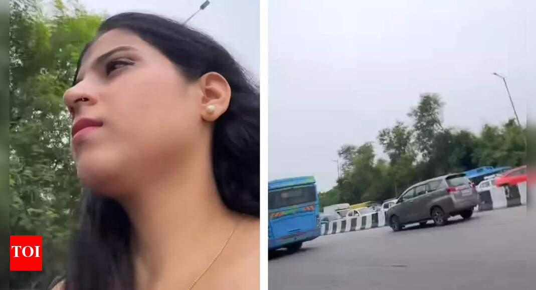 Watch: Delhi woman falls off bike taxi mid-ride—video sparks safety ...