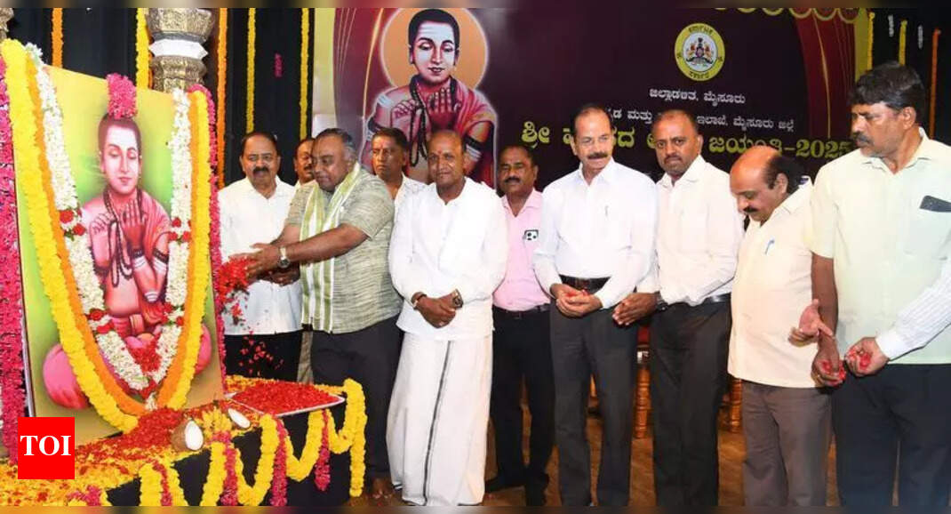 MLC remembers contributions of Hadapada Appanna | Mysuru News - Times ...