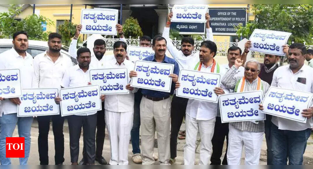 Congress celebrates SC relief for CM’s wife in Muda land case | Mysuru ...