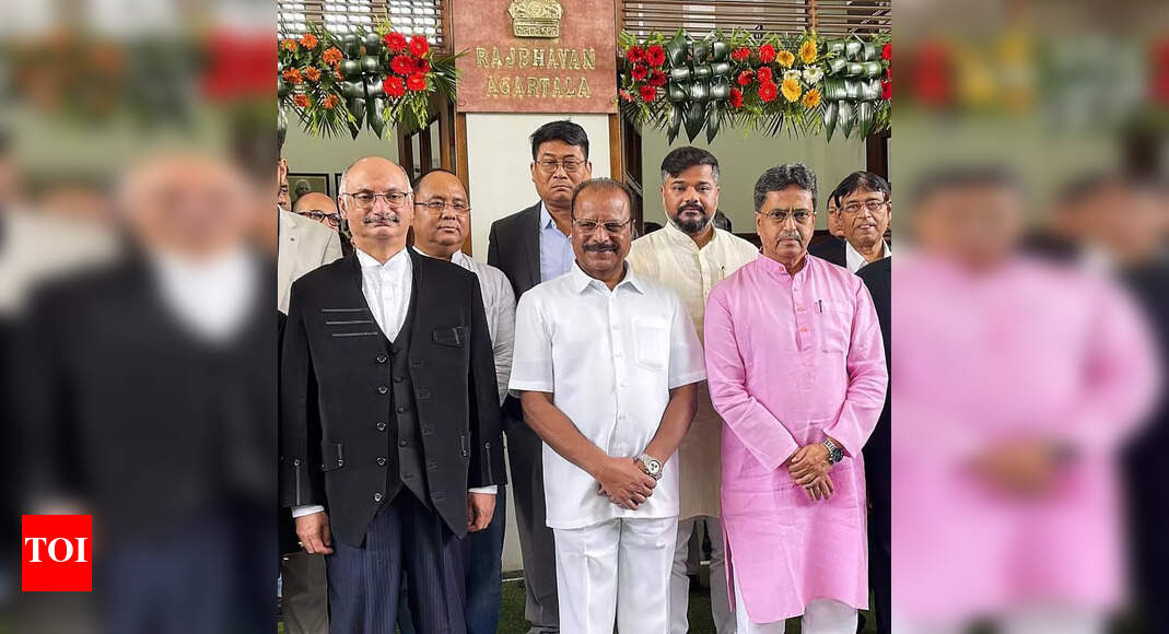 Justice MS Ramachandra Rao sworn-in as CJ of Tripura HC | Guwahati News ...