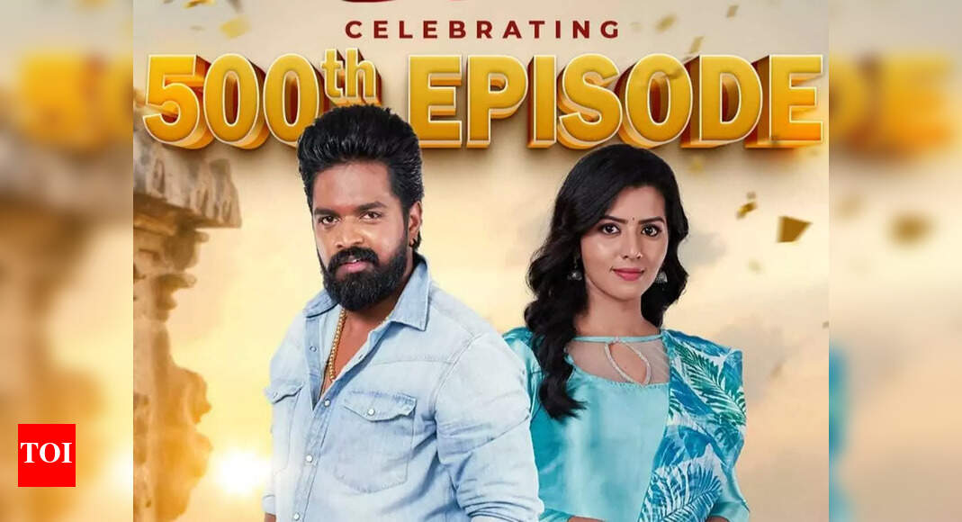 Daily soap 'Sakthivel' completes 500 episodes - Times of India