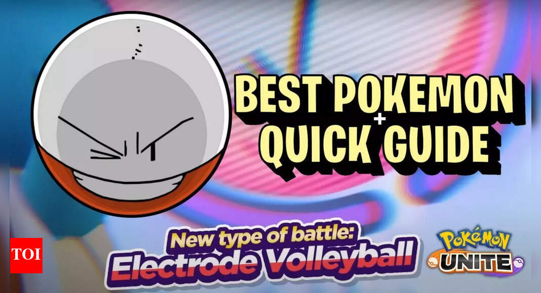 Everything you need to know about Electrode volleyball in Pokémon Unite | Esports News - Times ...