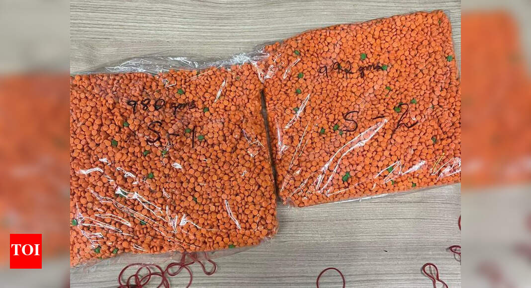 Over 30k meth tablets seized in Mizoram, four held: Officials ...