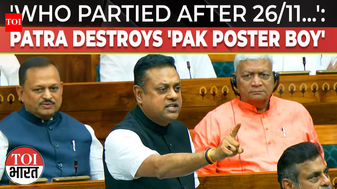 'Can't Afford a Leader Who Partied After 26/11': BJP'S Sambit Patra ...