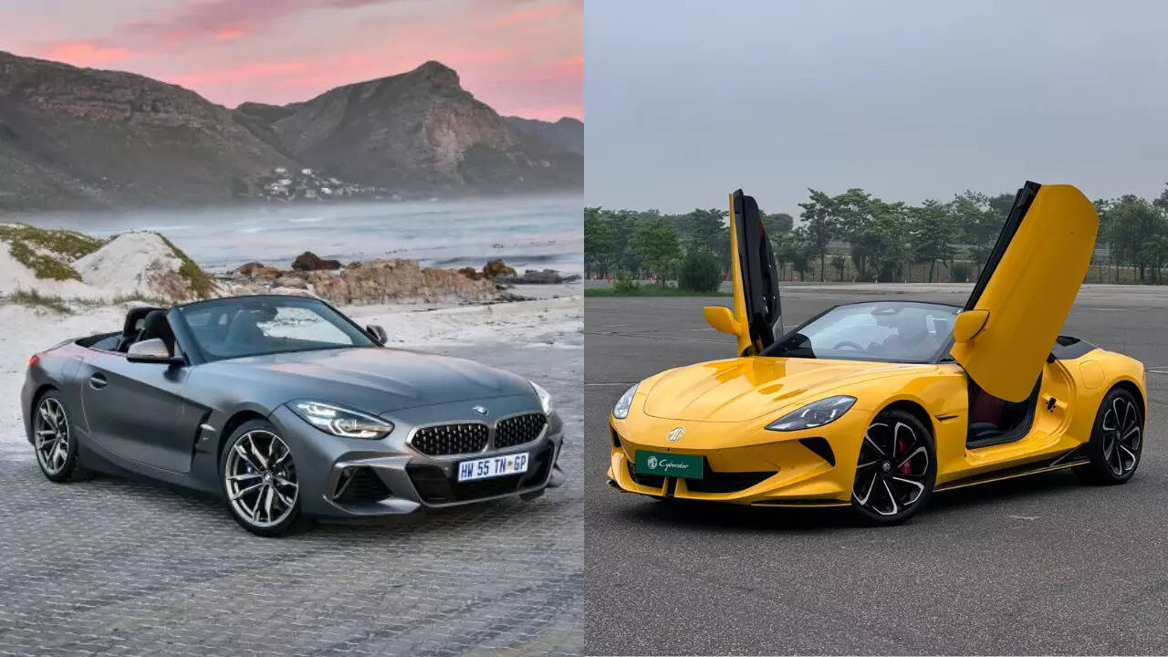 MG Cyberster Vs BMW Z4: EV Innovation Faces Off Against Iconic Petrol ...