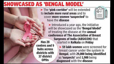 ‘Pink Corridor’ drive to boost breast cancer rural awareness | Kolkata ...